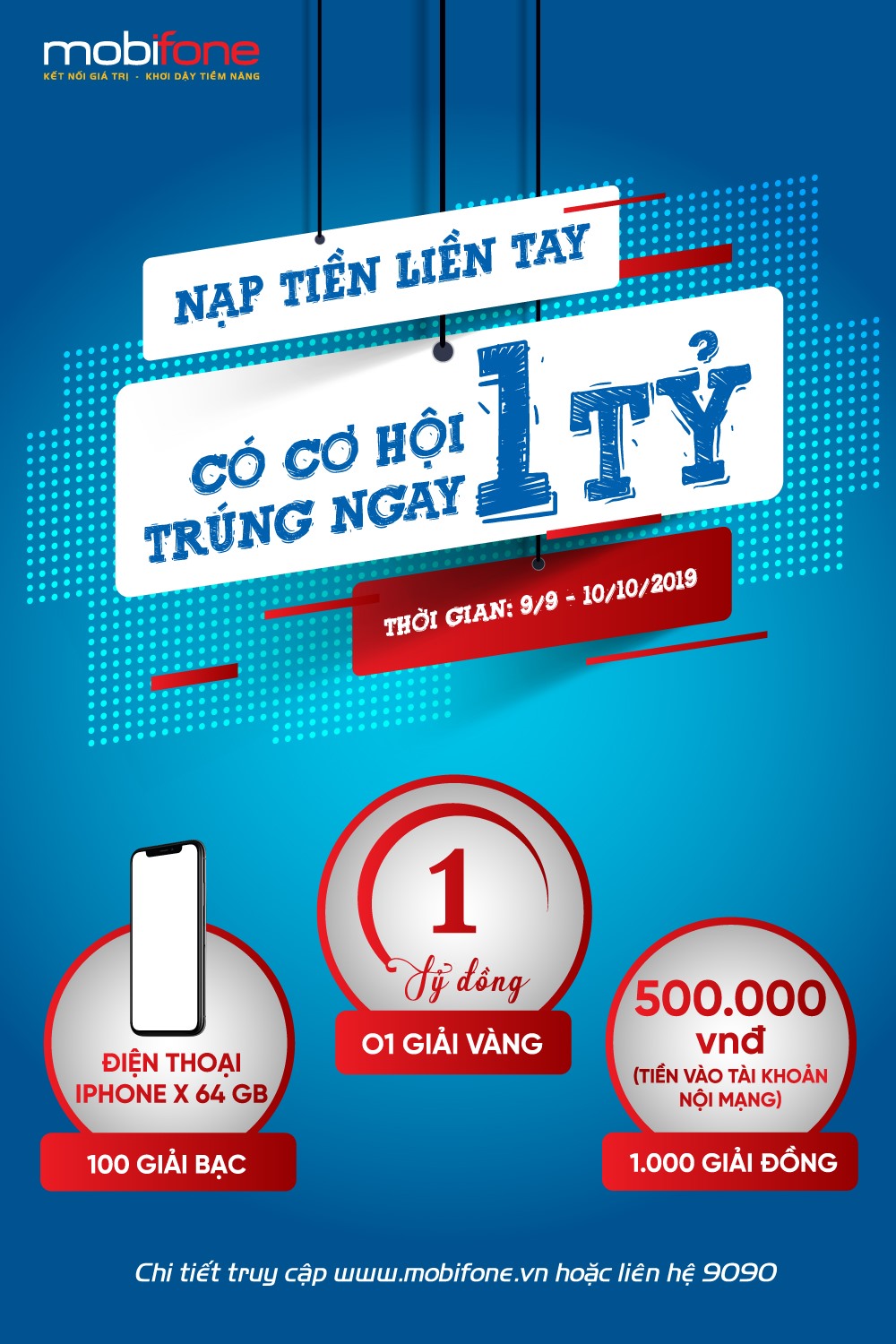 Nạp thẻ điện thoại, chờ… trúng 1 tỉ