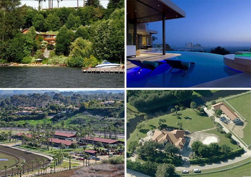 Những dinh thự siêu xa hoa của giới tỉ phú giàu nhất hành tinh