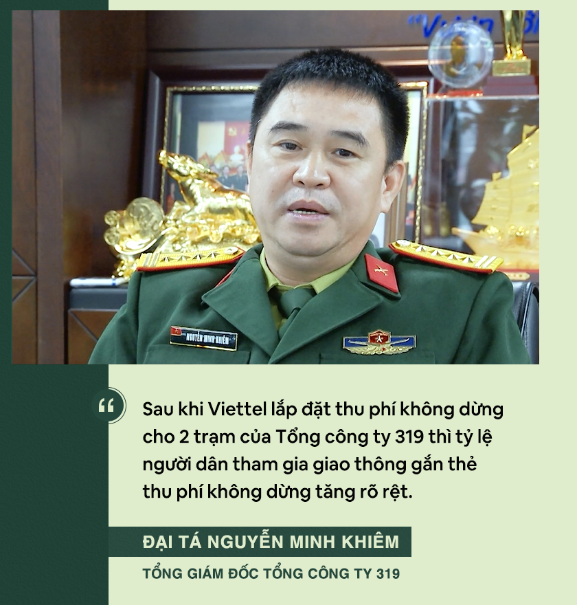 CEO Tổng Công ty 319: Thu phí không dừng giúp các BOT nhẹ gánh quản lý