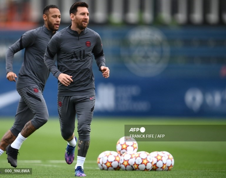 Hình ảnh mới nhất của Lionel Messi trước trận gặp Manchester City