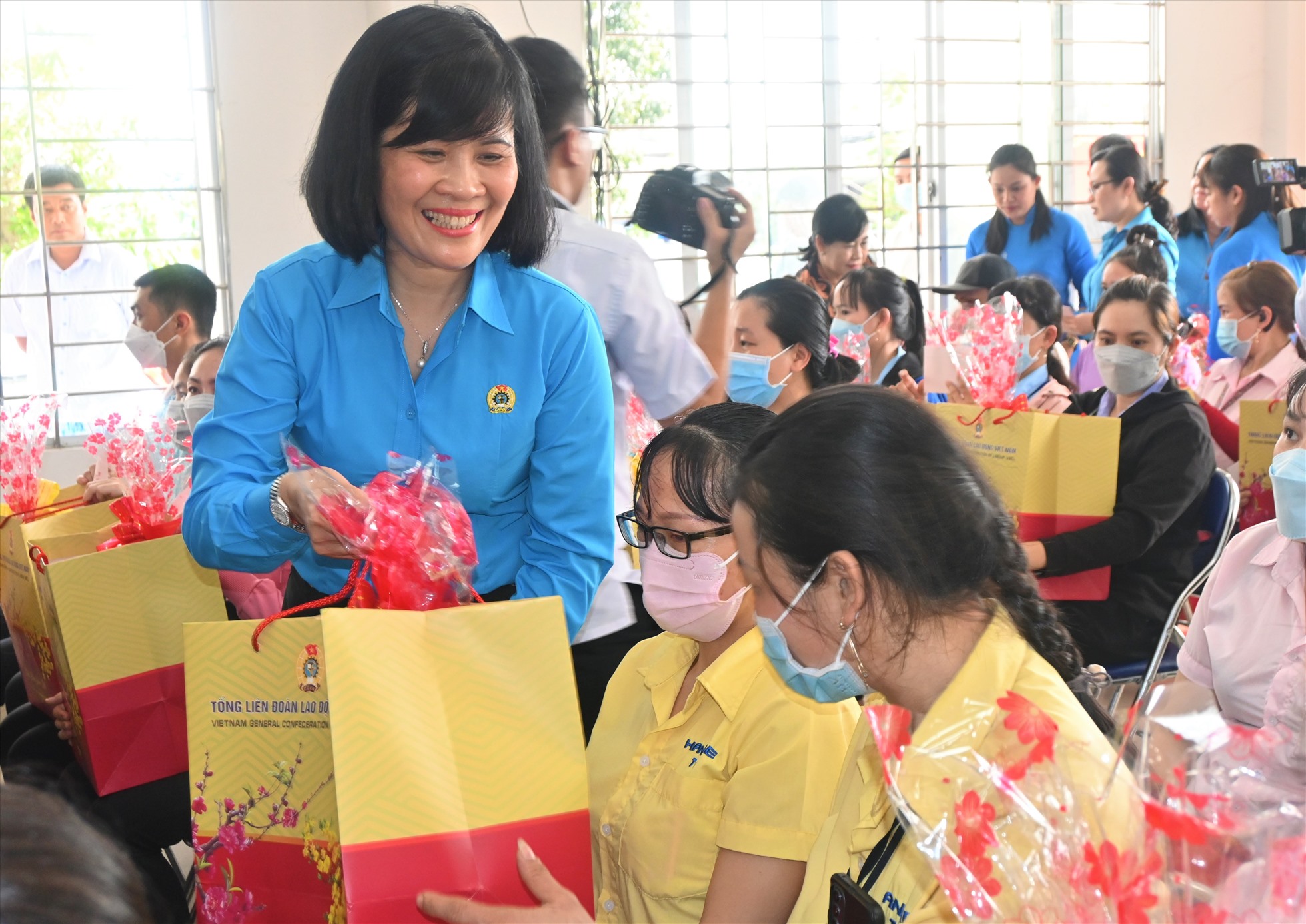 Chăm lo công nhân lao động với phương châm tất cả người lao động đều có Tết
