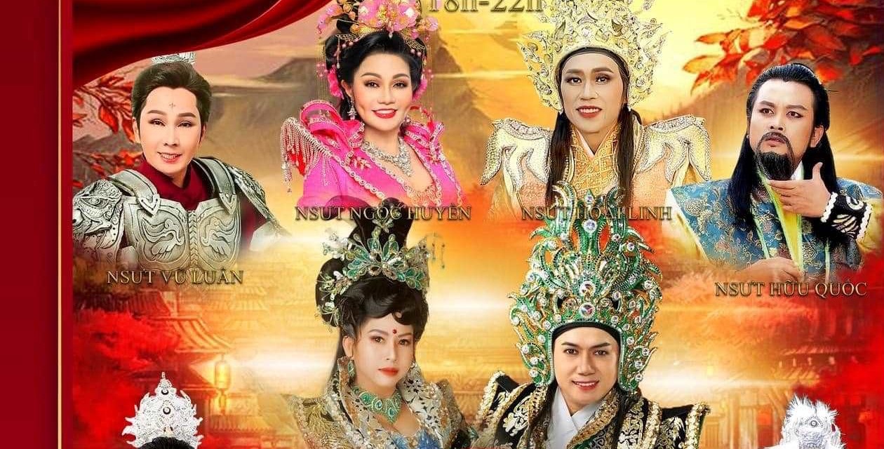 Hoài Linh xuất ngoại diễn cải lương cùng Bình Tinh, Vũ Luân, Hữu Quốc