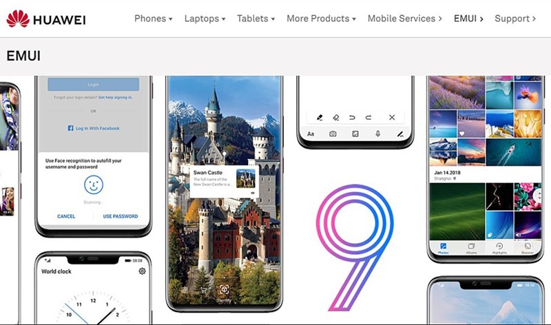 Hệ điều hành Huawei EMUI 9.0 mới nhất đã sẵn sàng cho trải nghiệm