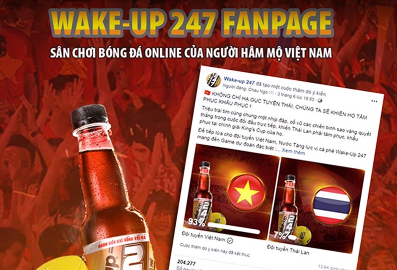 WAKE-UP 247 FANPAGE - Sân chơi bóng đá online của người hâm mộ Việt Nam