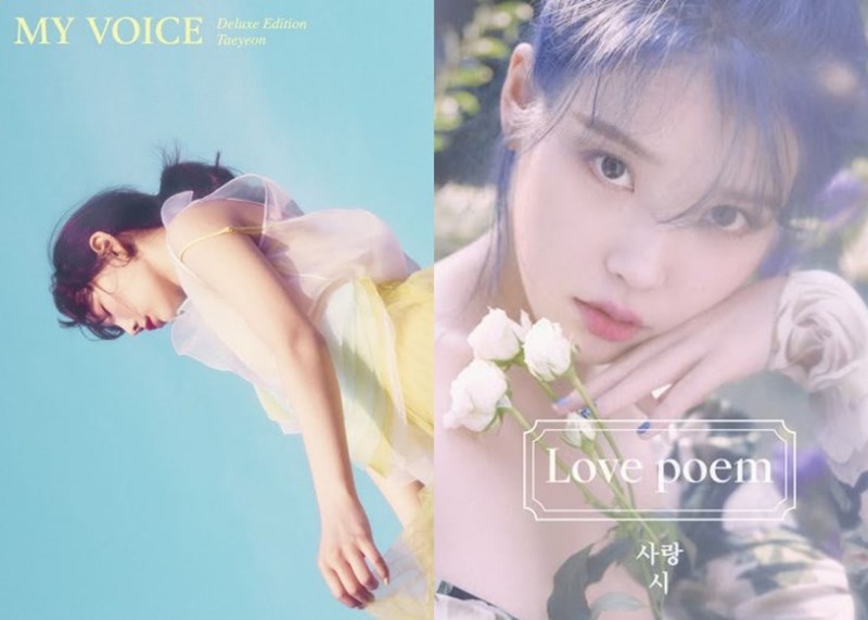 5 album bán chạy nhất của nữ thần tượng Kpop Taeyeon (SNSD) và IU
