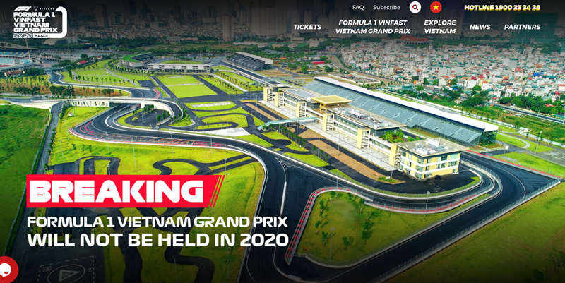 F1 huỷ đua tại Việt Nam, hàng nghìn vé chờ Grand Prix hoàn tiền