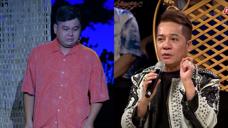 Minh Nhí rơi nước mắt trước phần thi của học trò