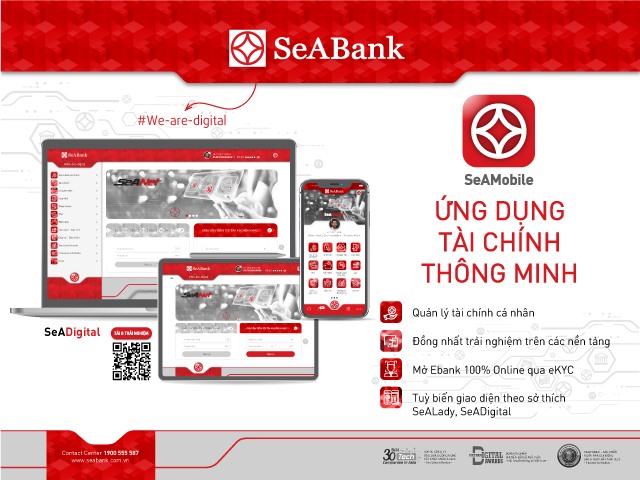 SeABank vinh dự đón nhận cờ thi đua của chính phủ