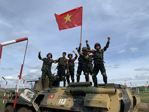 Cập nhật thứ hạng Việt Nam tại Army Games 2020 ngày 1.9