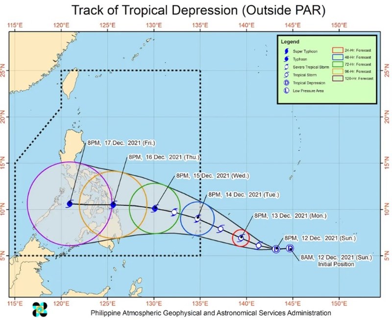 Tin bão mới nhất: Bão số 9 cực mạnh sắp đổ bộ Philippines