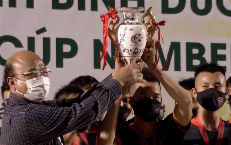 Câu lạc bộ Bình Dương vô địch BTV Cup 2021