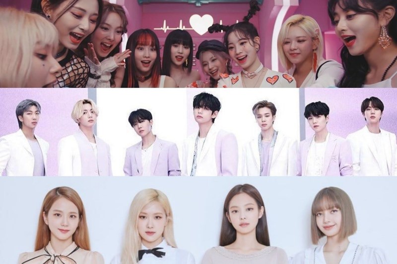 Bảng xếp hạng Billboard: TWICE giữ ngôi vương, BTS top 3, BlackPink top 13