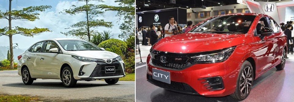 Sedan thể thao: Chọn Vios 2021 hay Honda City RS 2021?