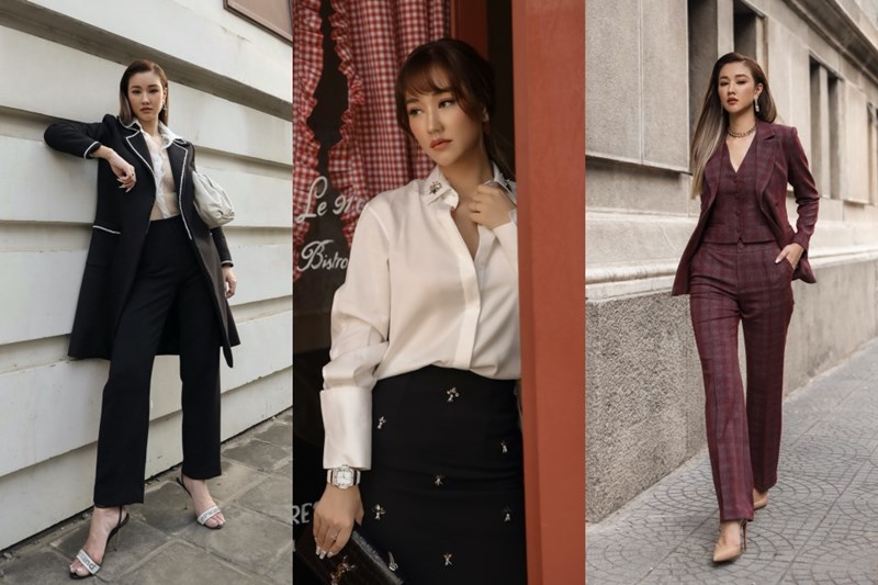 Maya khác lạ với trang phục thanh lịch