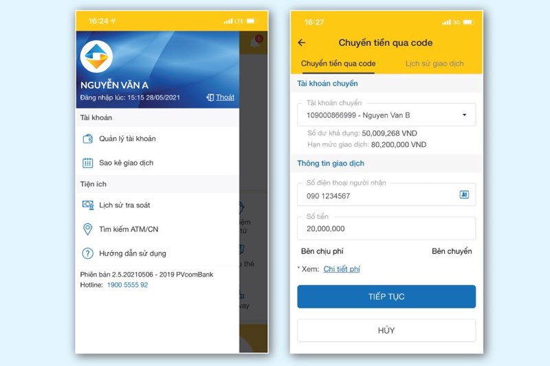 Top 5 tính năng không thể bỏ lỡ trên PV Mobile Banking