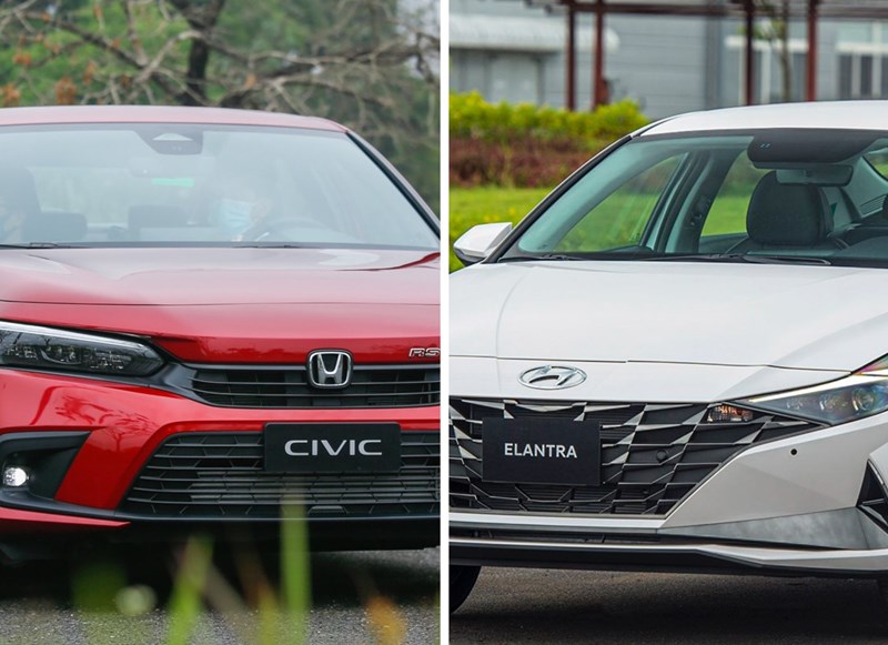 Sedan thể thao: Hyundai N Line đối đầu Honda Civic RS