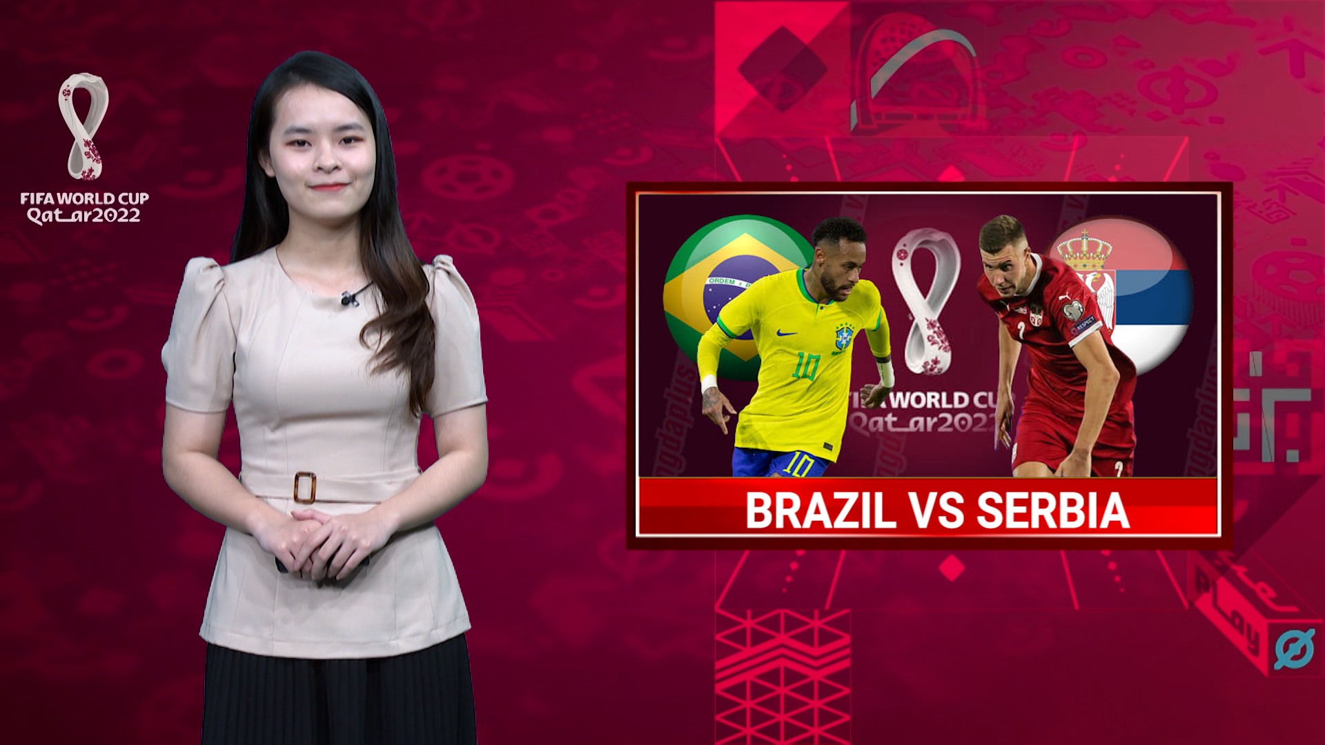 Tỉ số World Cup: Minigame dự đoán trận Brazil vs Serbia