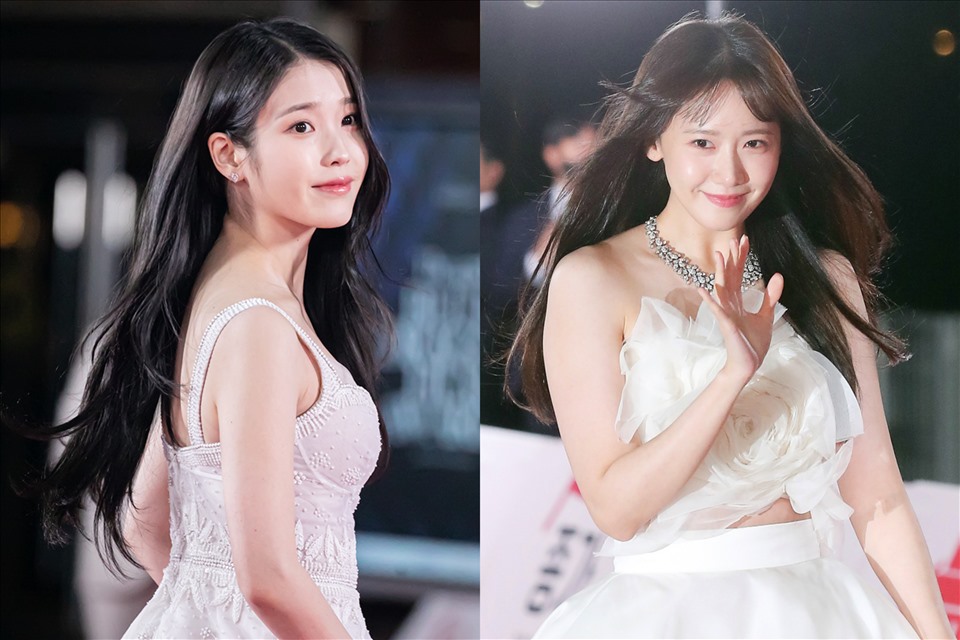 YoonA và IU đọ sắc, trở thành tâm điểm trên thảm đỏ Rồng Xanh 2022 | VOZ