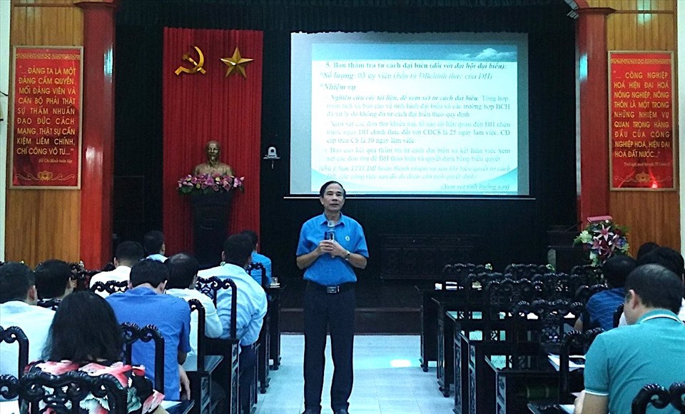 Hướng dẫn cán bộ công đoàn cách thức tổ chức đại hội công đoàn cơ sở ...