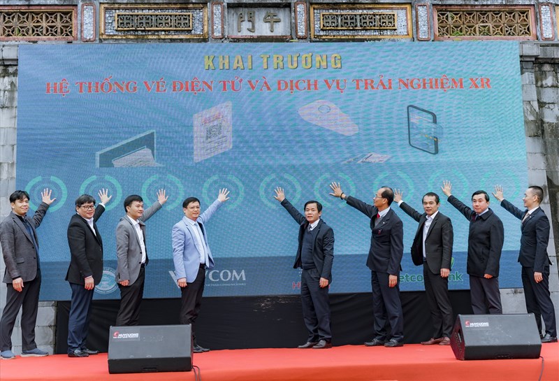 Hệ thống vé điện tử, trải nghiệm thực tế ảo ở di tích Huế