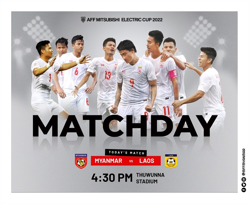 Link xem trực tiếp Myanmar vs Lào tại AFF Cup 2022