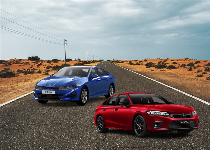 Hơn 800 triệu đồng: Chọn Honda Civic bản "full" đồ hay Kia K5 tiêu chuẩn?