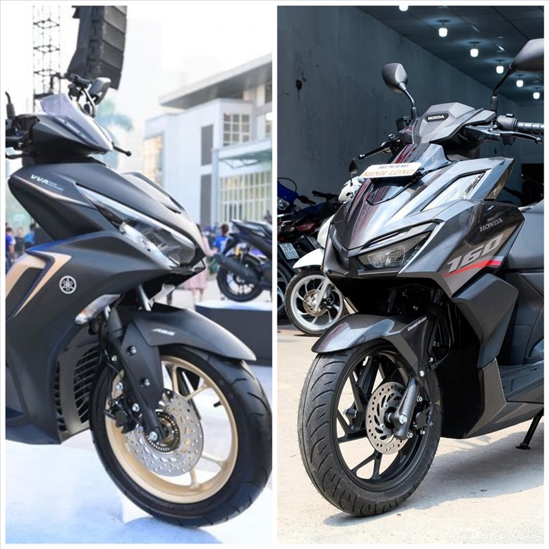 Xe tay ga thể thao: Chọn Honda Vario 160 hay Yamaha NVX 155?