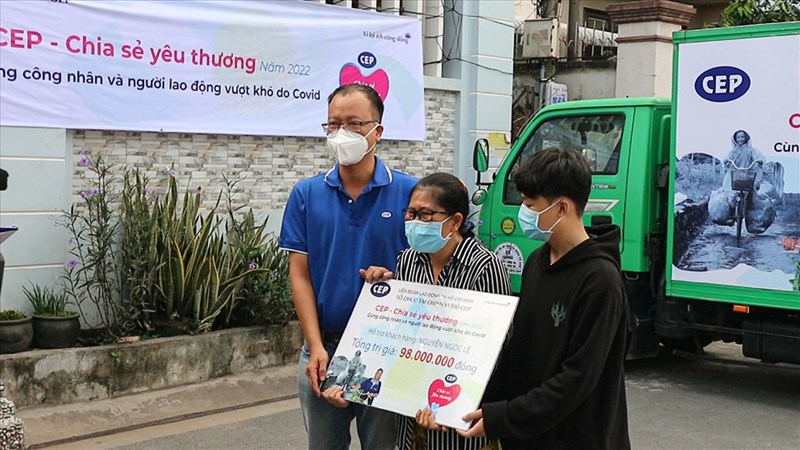 Ấm áp nghĩa tình Tổ chức Tài chính vi mô CEP