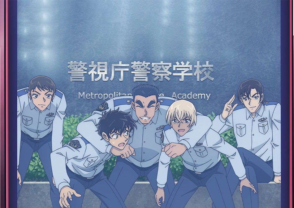Hé lộ nhóm F5 Học viện Cảnh sát trong Conan khiến khán giả thích thú