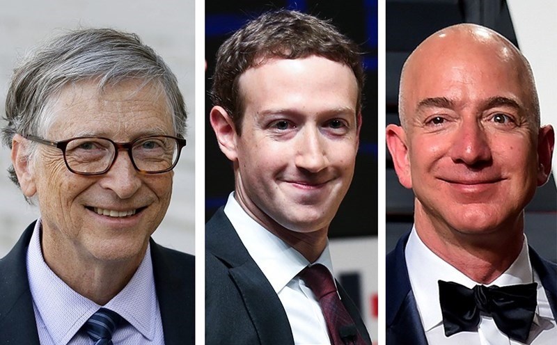 Cập nhật danh sách tỉ phú giàu nhất thế giới