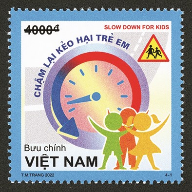 Giới thiệu bộ tem "An toàn giao thông đường bộ (bộ 3)"
