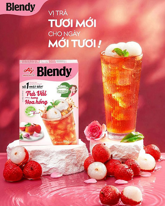 Bật mí 2 vị trà trái cây kết hợp độc đáo từ nhà Blendy® của Ajinomoto