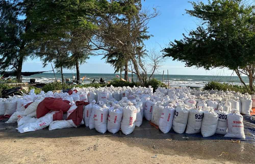 Triệt phá nhóm vòi tiền người thu mua con chang chang ở bãi biển