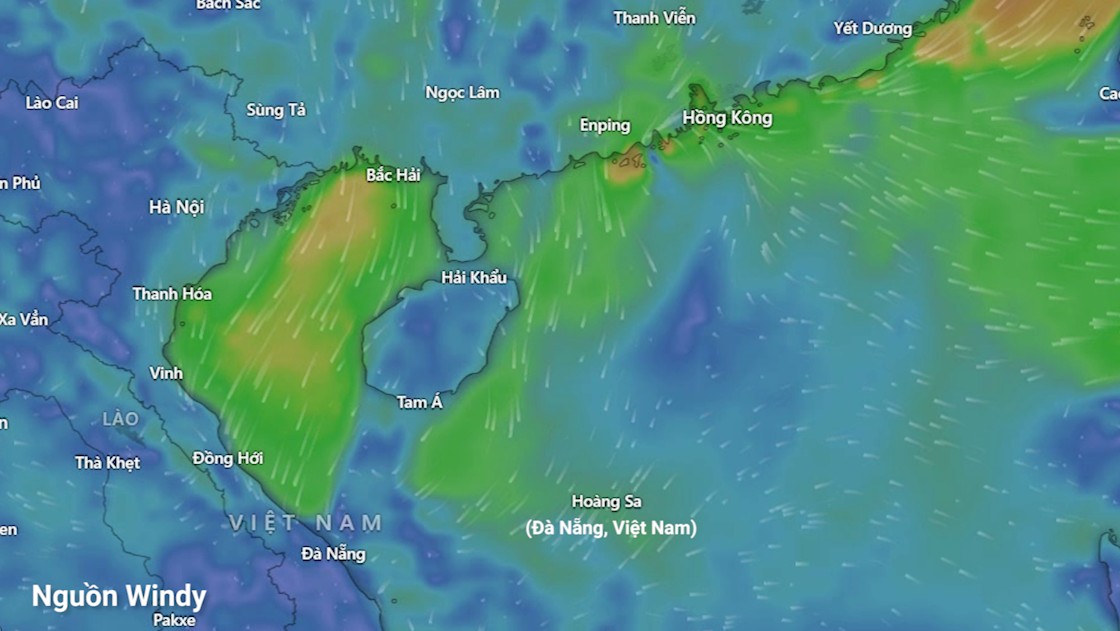 Dự báo mới nhất hướng di chuyển của bão số 4 Koinu ngày 9.10