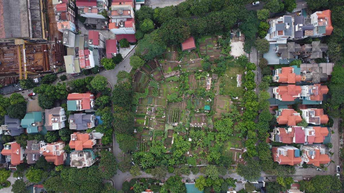 Hiện trạng gần 8ha đất vàng Hà Nội sắp được quy hoạch xây trường học