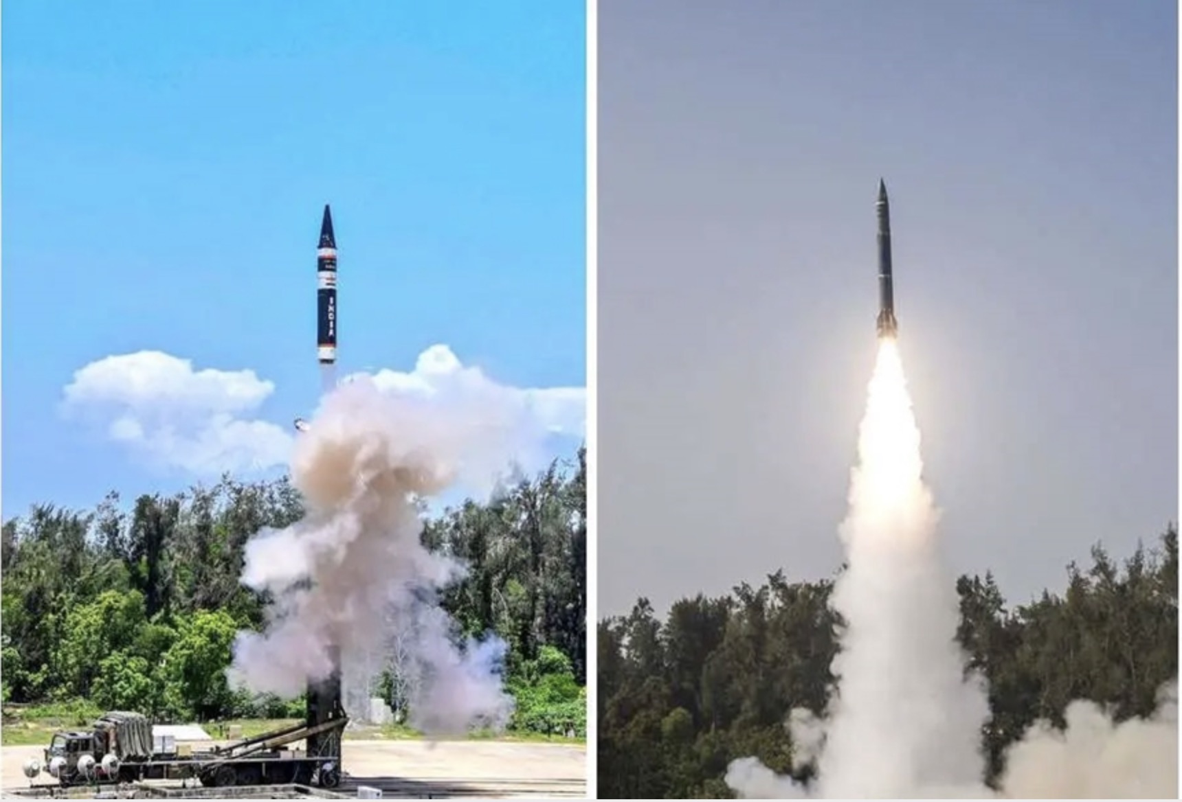 Tên lửa đạn đạo mới nâng cao sức mạnh của Ấn Độ