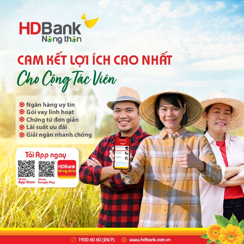 HDBank hợp tác với Hội Nông dân Việt Nam, thúc đẩy khu vực nông nghiệp ...