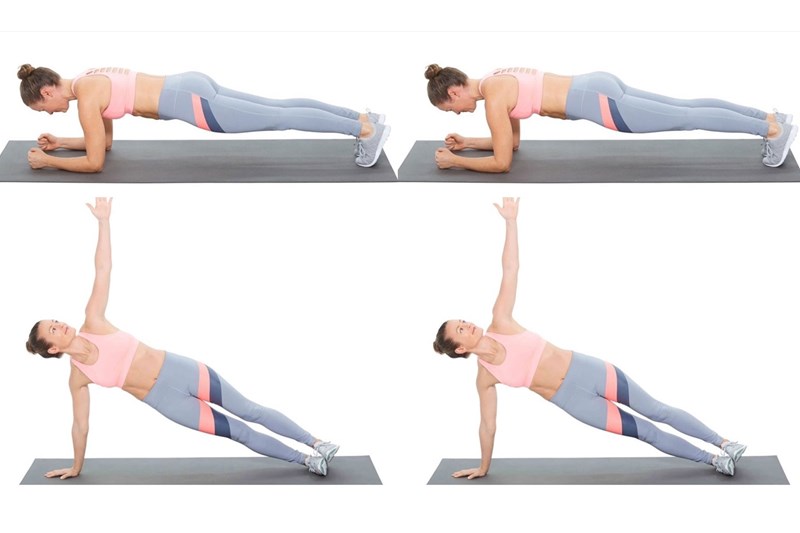 Các bài tập plank giúp đánh bay mỡ bụng nhanh chóng