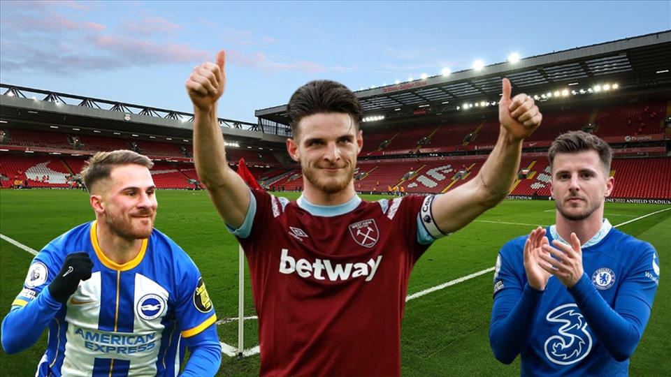 Mason Mount hay Declan Rice: Liverpool mua ai nếu trượt Bellingham
