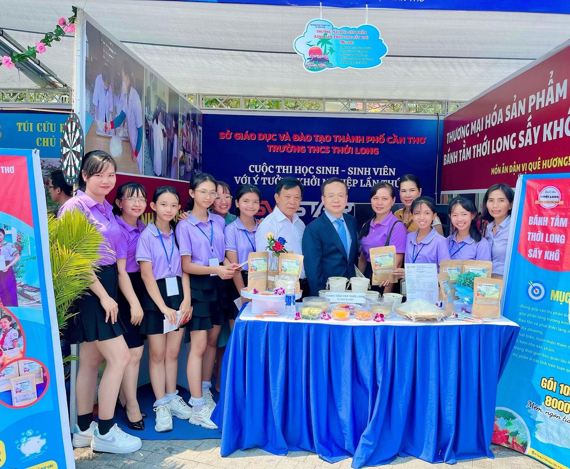 Món bánh quê giúp nhóm học sinh Cần Thơ vừa đạt giải SV_STARTUP 2023