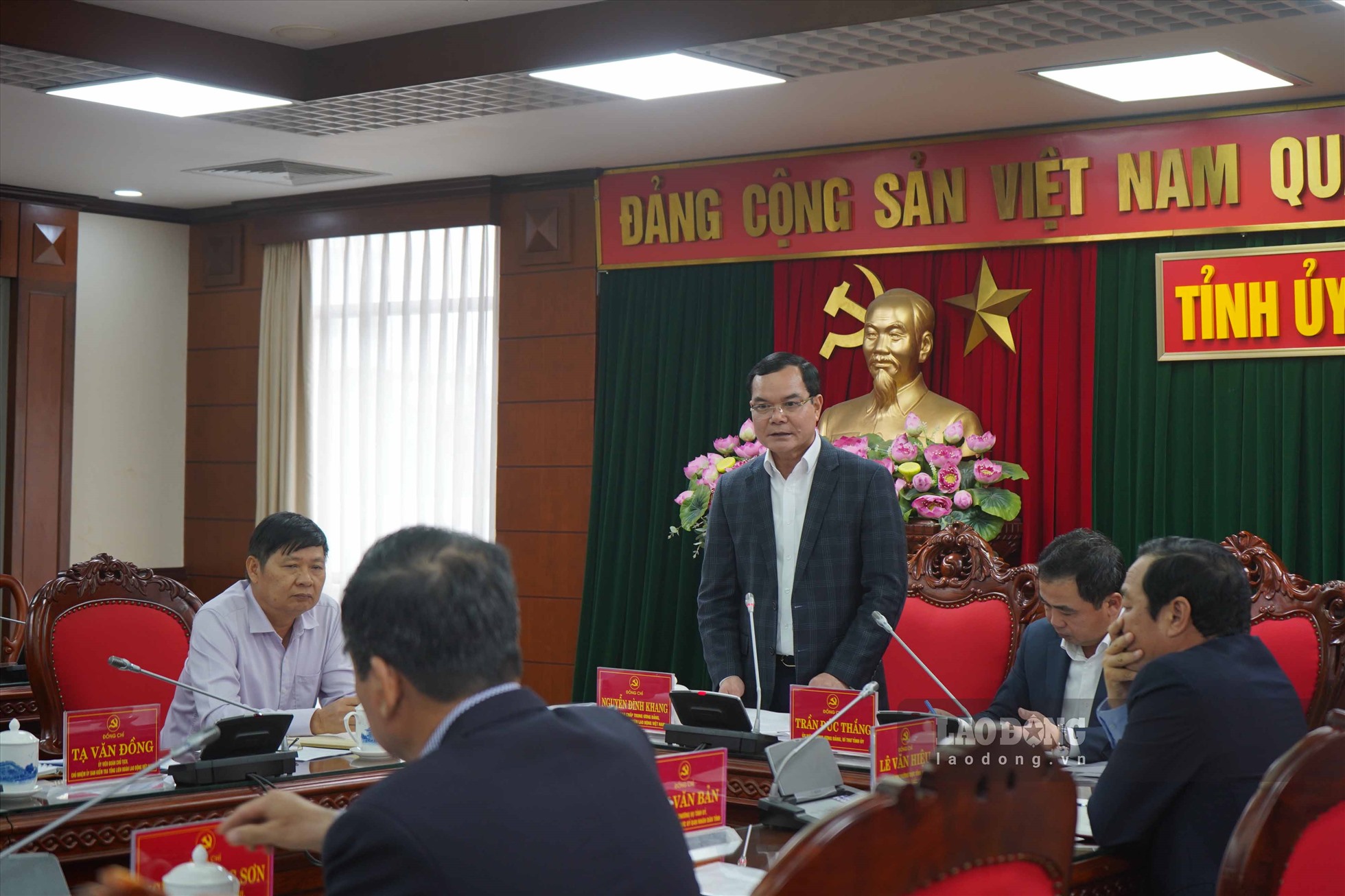 Chủ Tịch Tổng Liên đoàn Lao động Việt Nam Làm Việc Với Tỉnh ủy Hải Dương Tổng Liên đoàn Lao