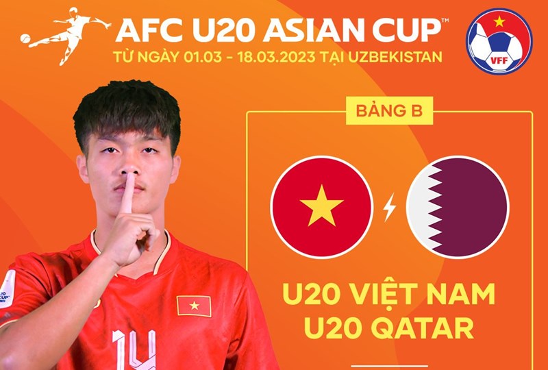 Link xem trực tiếp U20 Việt Nam vs U20 Qatar tại giải U20 Châu Á 2023