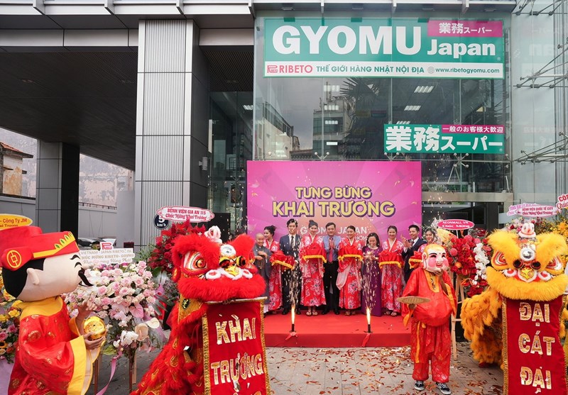 Siêu thị Ribeto Gyomu Japan khai trương tại TP Hồ Chí Minh