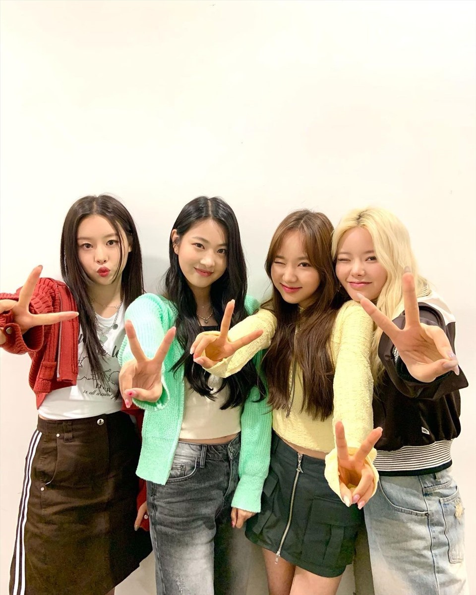 Fifty Fifty đứng đầu Billboard’s Global Excl. U.S.