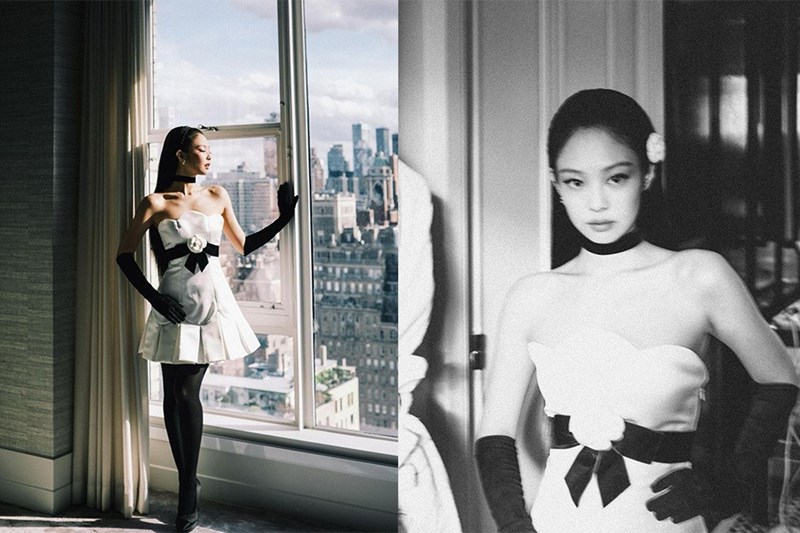 Jennie Blackpink bất ngờ tung ảnh hậu trường Met Gala