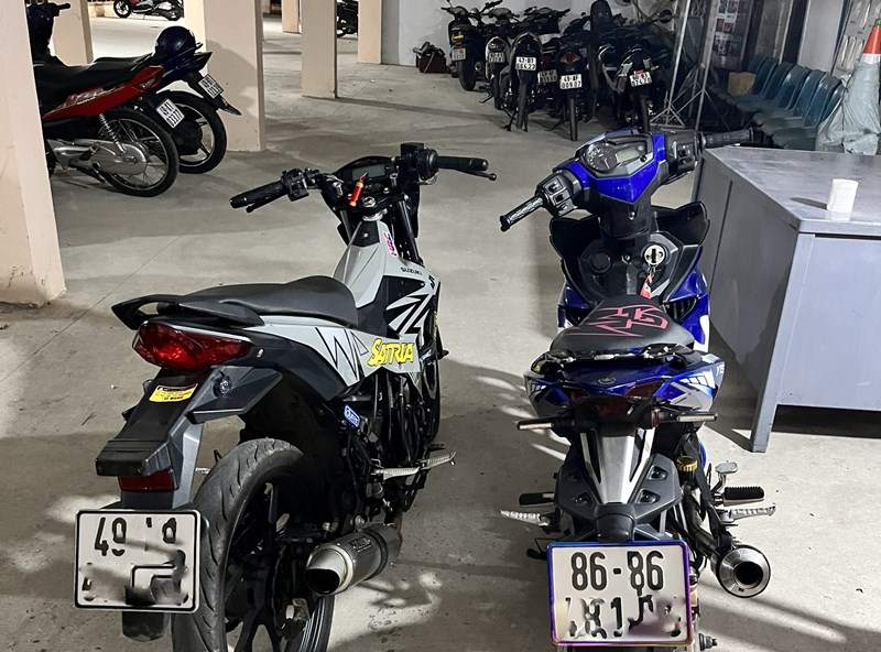 Độ xe môtô, xe máy sẽ bị xử phạt đến 2 triệu đồng