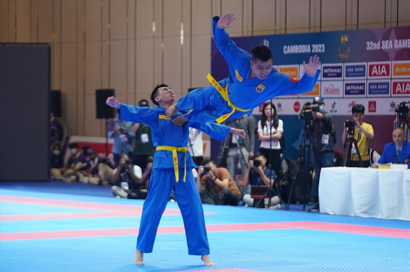 Vovinam Việt Nam giành cú đúp huy chương bạc
