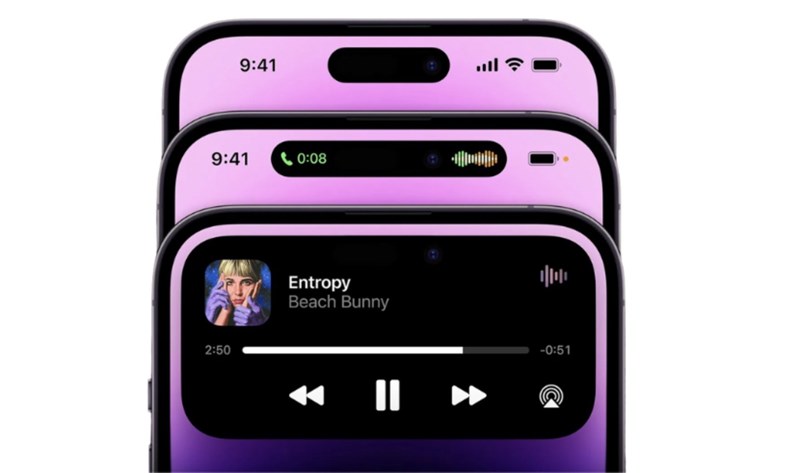 Dynamic Island trên iOS 17 thiếu ấn tượng