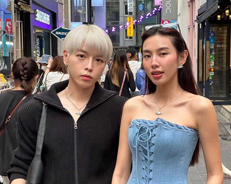 Thùy Tiên cùng Đức Phúc du lịch Hàn Quốc và thưởng thức ẩm thực đường phố