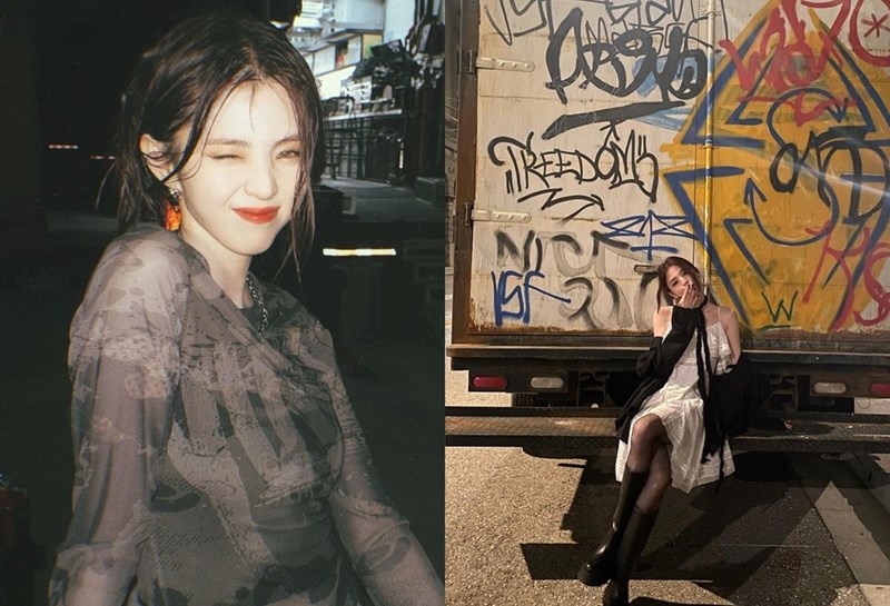 Han So Hee khoe nhan sắc cực phẩm ở hậu trường MV Seven của Jungkook